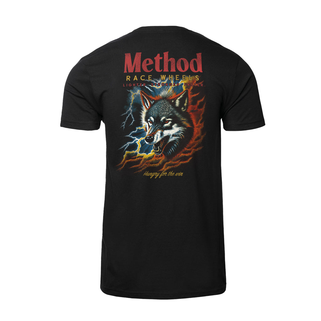 Method Lone Wolf Tee - Markdown | Black – AP-T7308 – Method Race Wheels