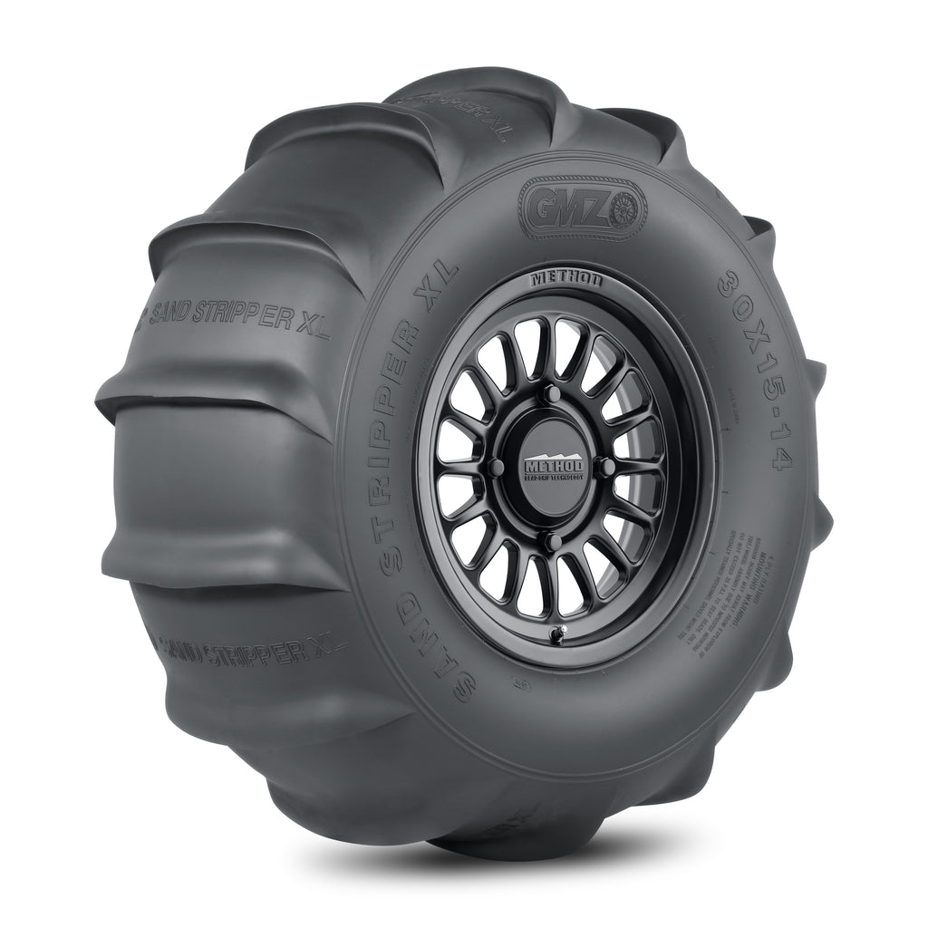 411 Bead Grip® | Matte Black + Sand Stripper Rear 16 XL 30 – XSS30PMR41151046564 – Method Race ...