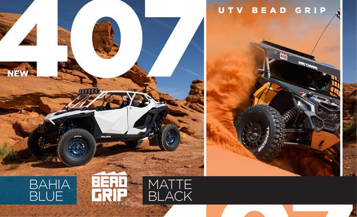 Bahia Blue and Matte Black 407 UTV Bead Grip Wheel – Method Race Wheels