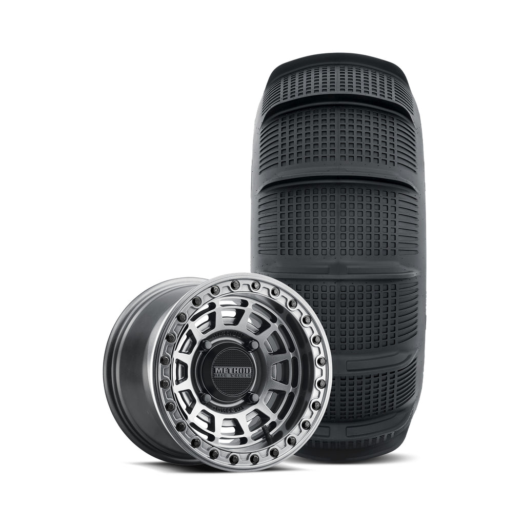 415 Beadlock | Gloss Graphite + Tensor SS 33 Rear ...