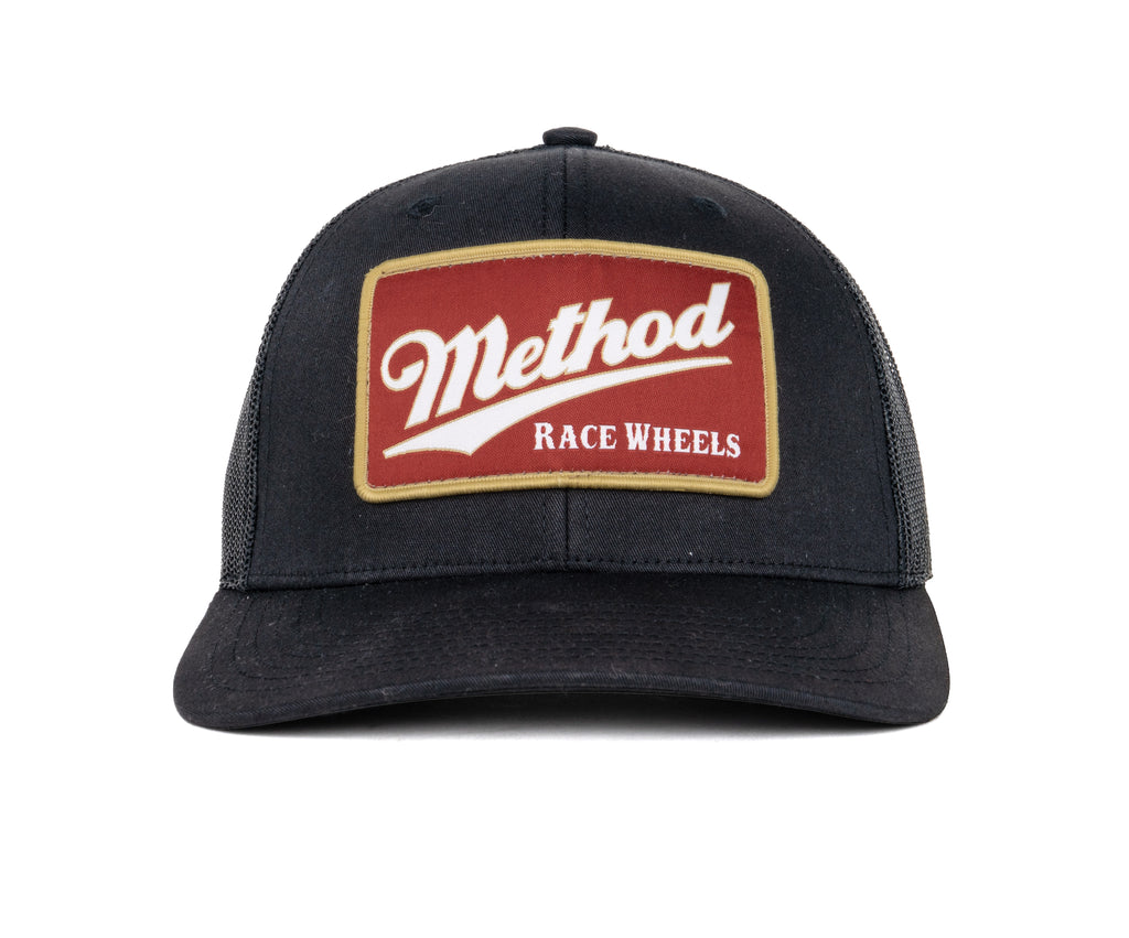 Method Pub Patch Curvebill Trucker Hat| Snapback | Black – ap-h0077 ...
