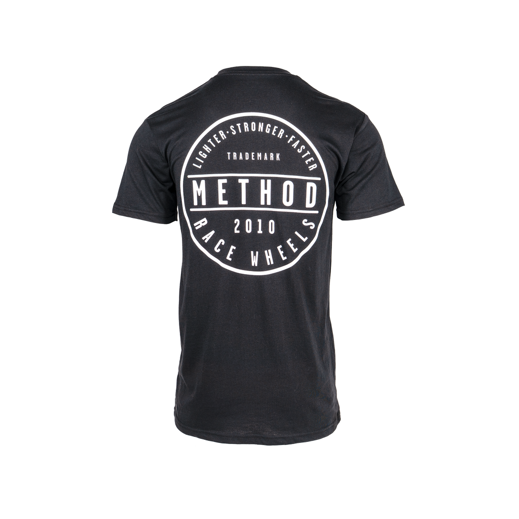 Method Trademark Tee | Black – AP-T14008 – Method Race Wheels
