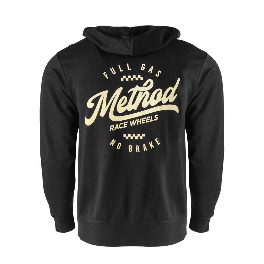 Method Classic Script Zip-Up Hoodie| Black – AP-O2408 – Method Race Wheels