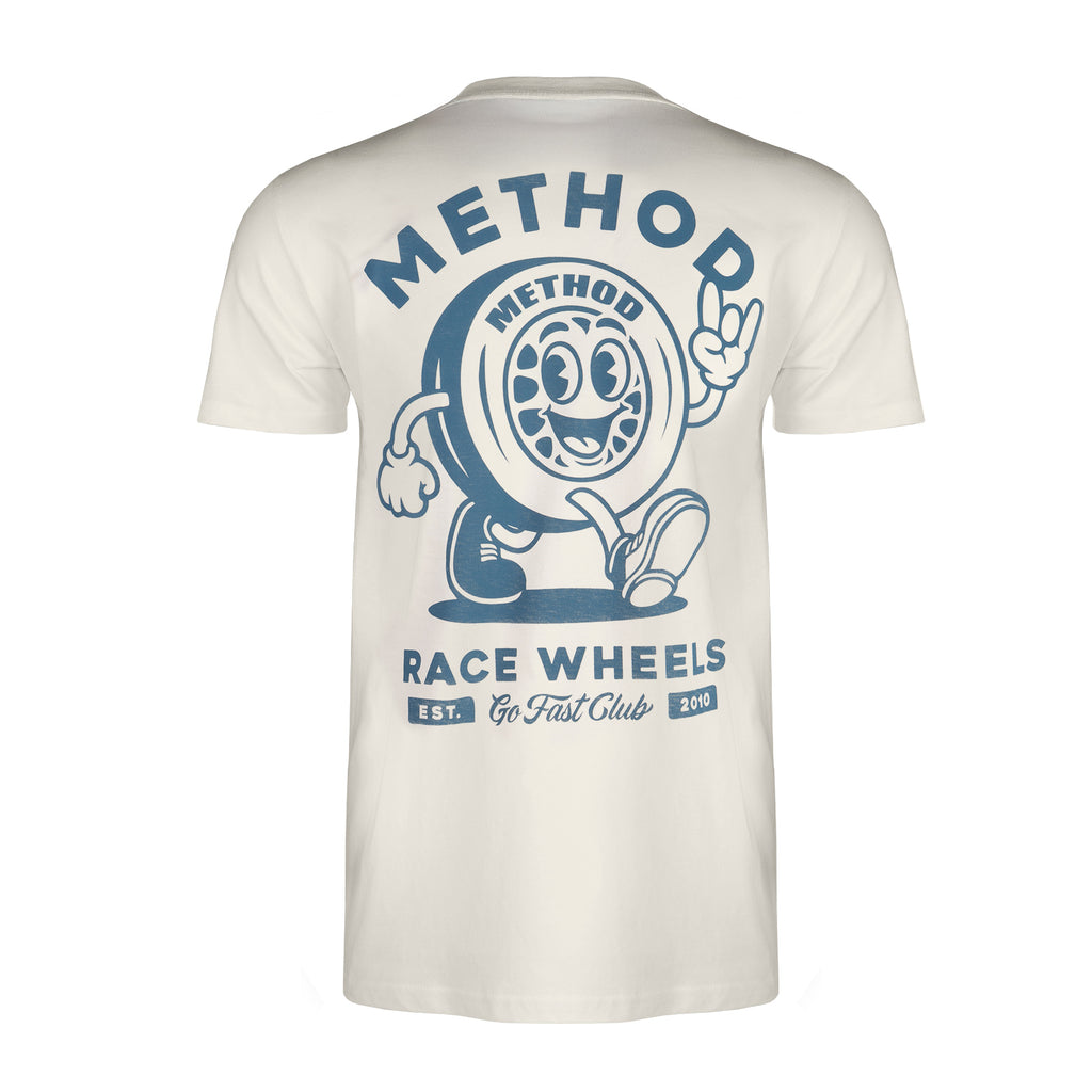Method Go Fast Club Tee | Ecru – AP-T18008 – Method Race Wheels