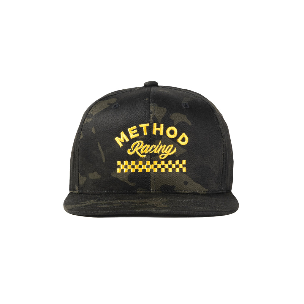 Method Race Shop Flatbill Trucker Hat | Snapback | Black Multicam – ap ...