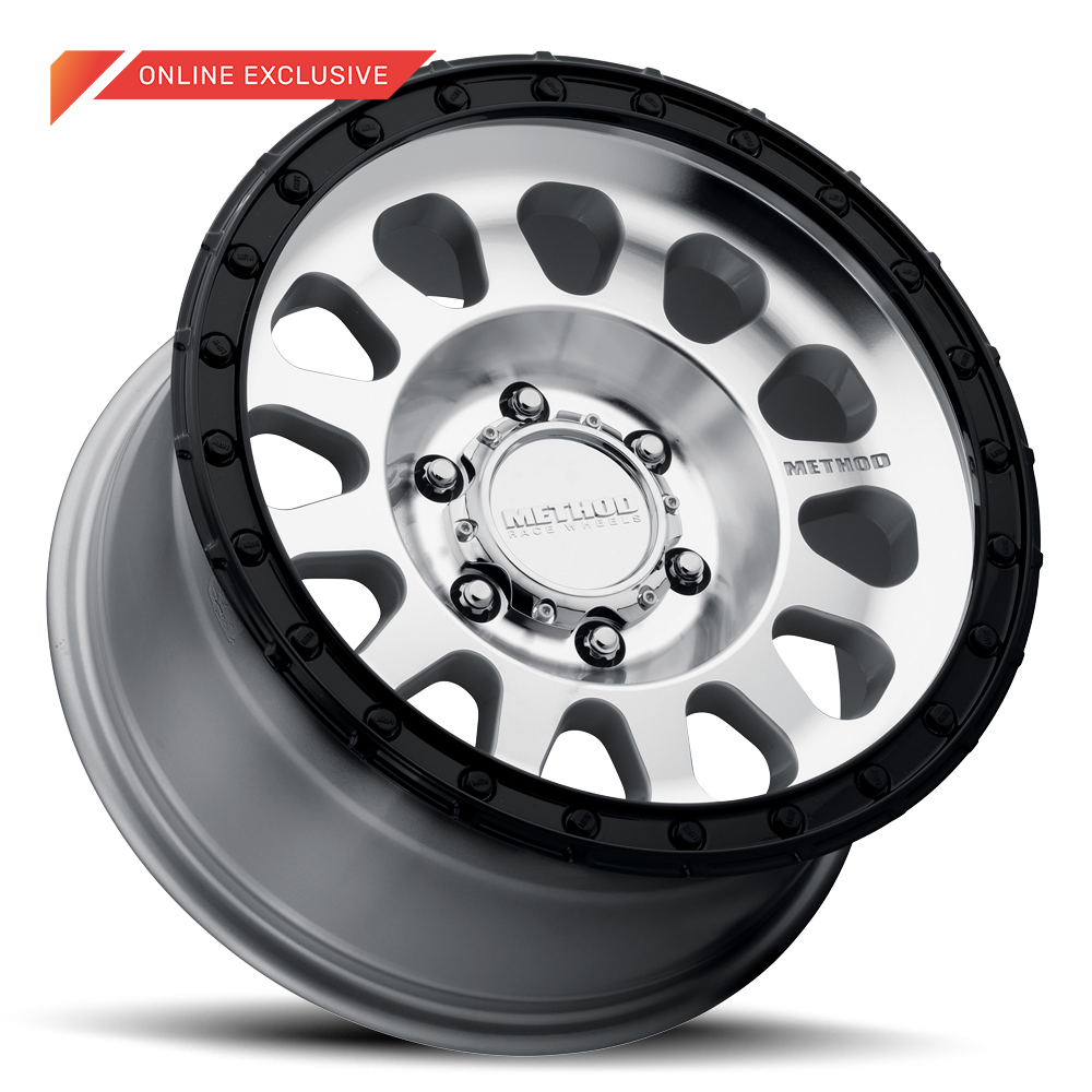 315 | Machined - Gloss Black Lip – MR315785501600 – Method Race Wheels