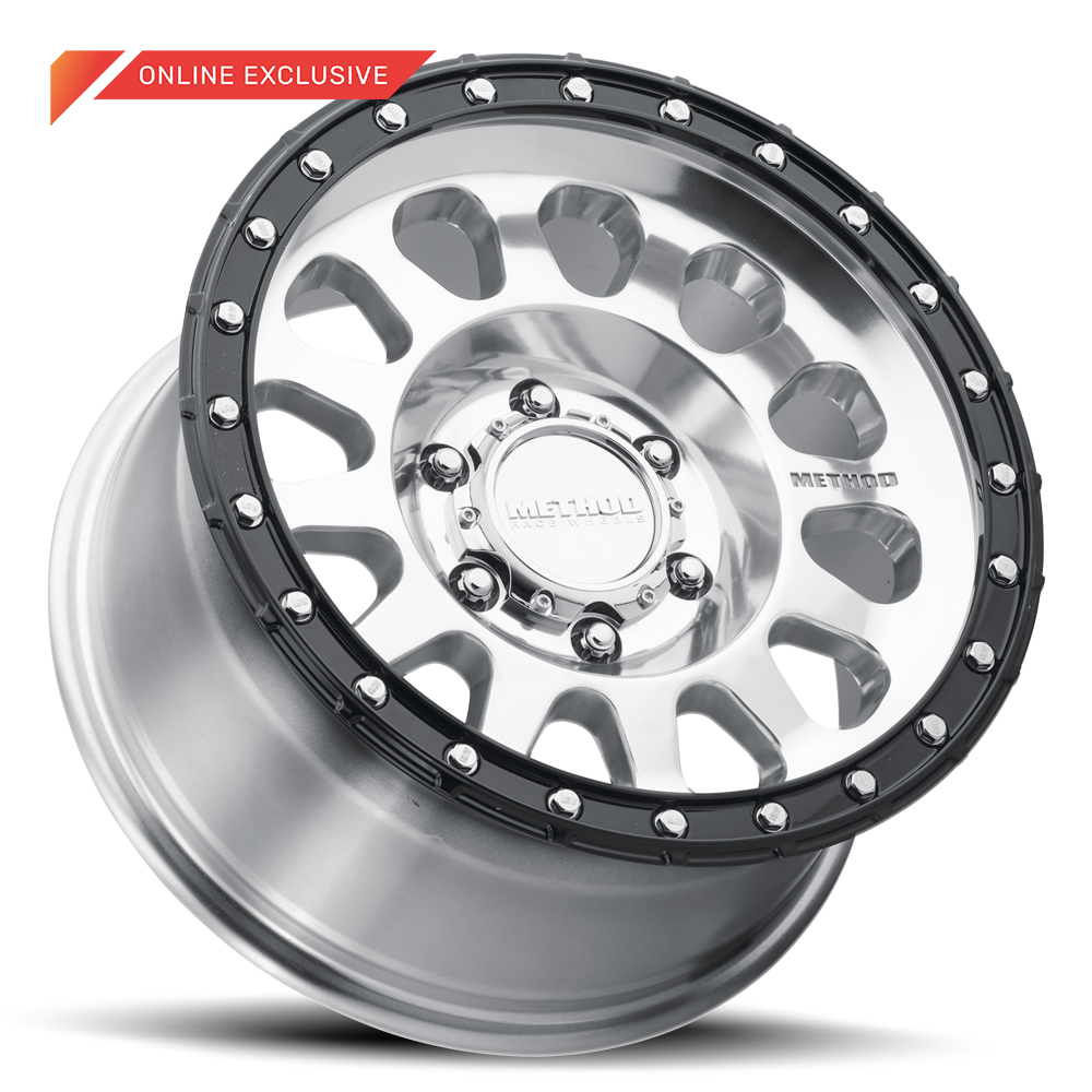 315 | Polished - Gloss Black Lip – MR315785161700 – Method Race Wheels