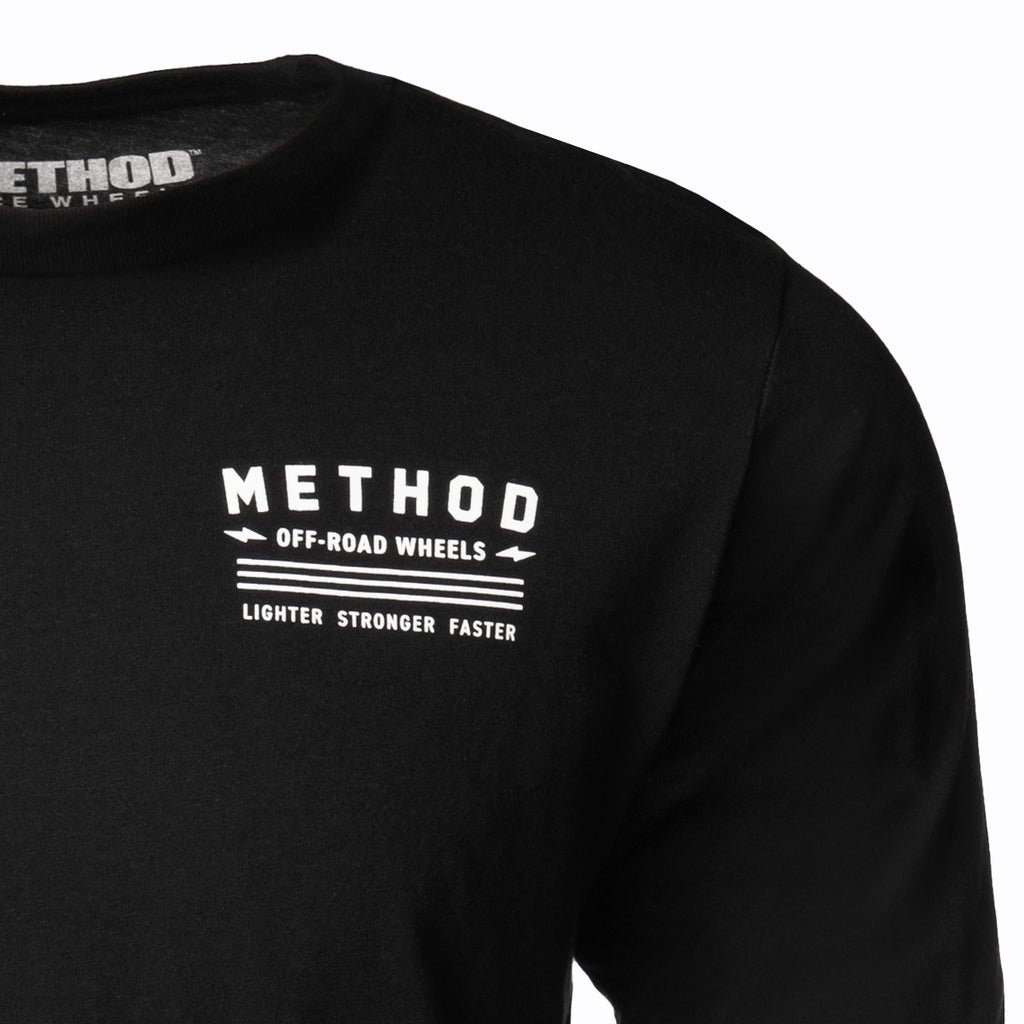 Method Bolted Long Sleeve Tee | Black – AP-T6709 – Method Race Wheels