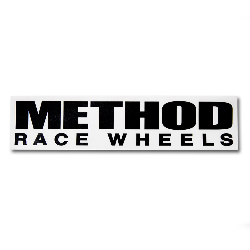 Method Brand Logo Die Cut Sticker – AP-F0016 – Method Race Wheels