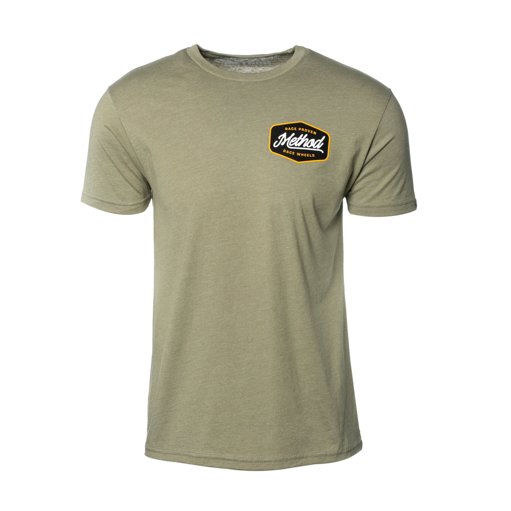 Method OG Race Proven Tee | Light Olive – AP-T5011 – Method Race Wheels