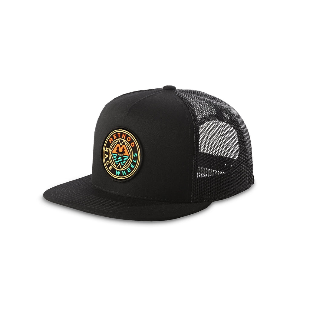 Method Reflection Flatbill Trucker | Snapback | Black – Method Race Wheels