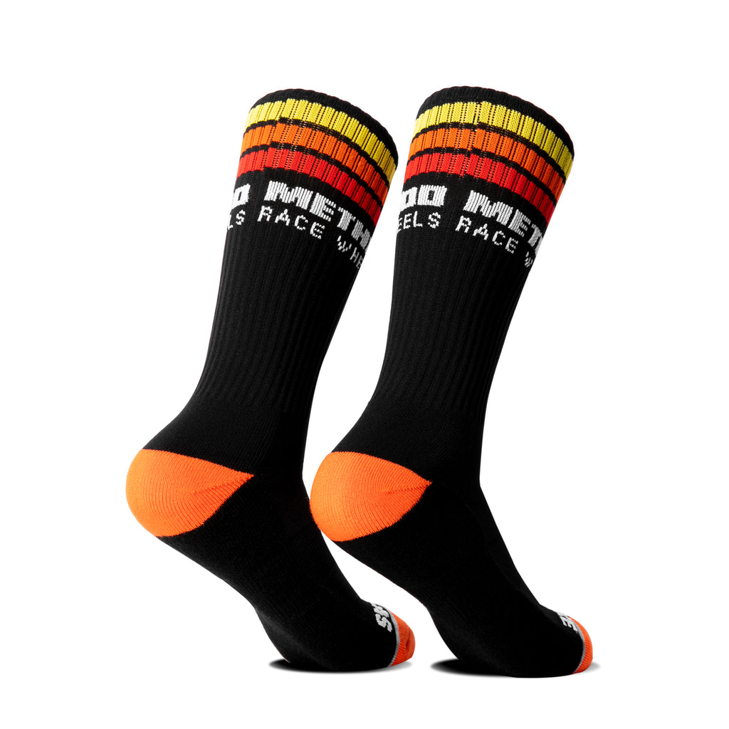 Method Classic Stripes Logo Performance Socks | Black – AP-M0003 ...