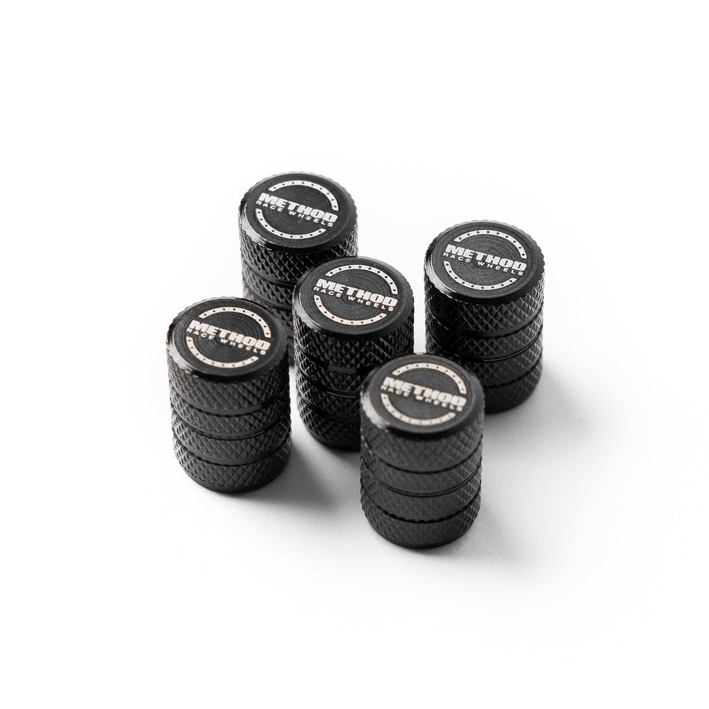 Valve Stem Caps | Method | Black 5-pack – MH-VSC1 – Method Race Wheels