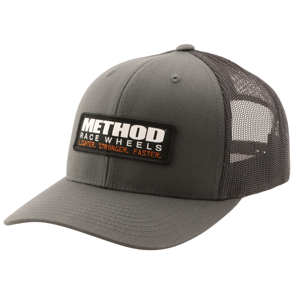 Method CB Trucker Hat | Snapback | Grey – AP-H0009 – Method Race Wheels