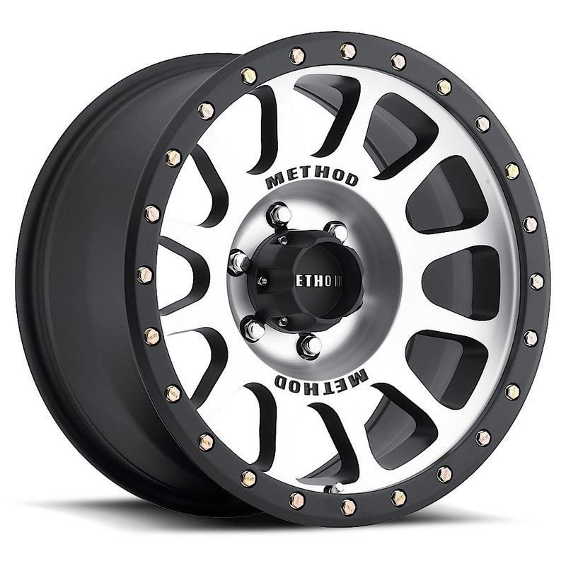 305 | NV | Machined - Matte Black Lip – MR30589016318 – Method Race Wheels