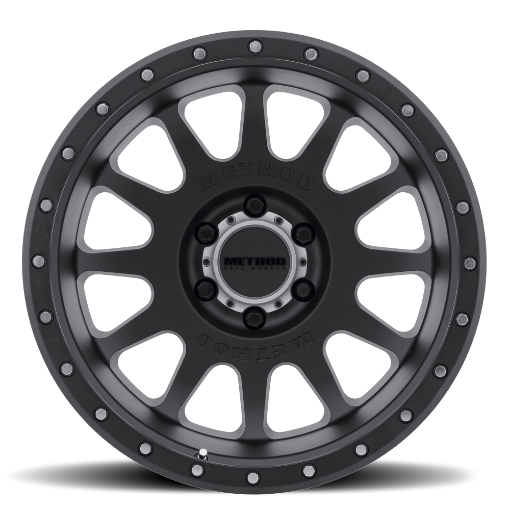 605 | NV | Matte Black – MR60521050524N – Method Race Wheels