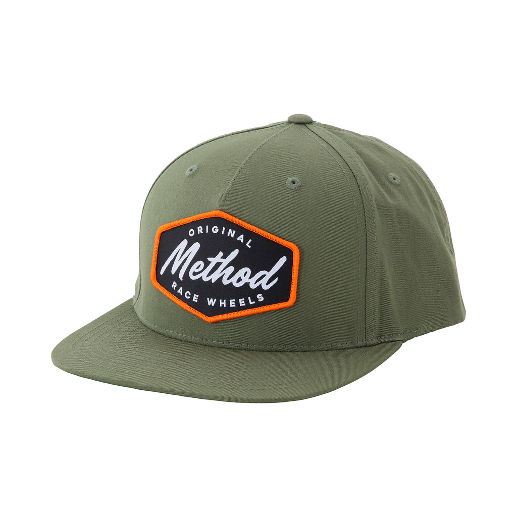 Method OG Patch Hat | Snapback | Army Olive – AP-H0027 – Method Race Wheels
