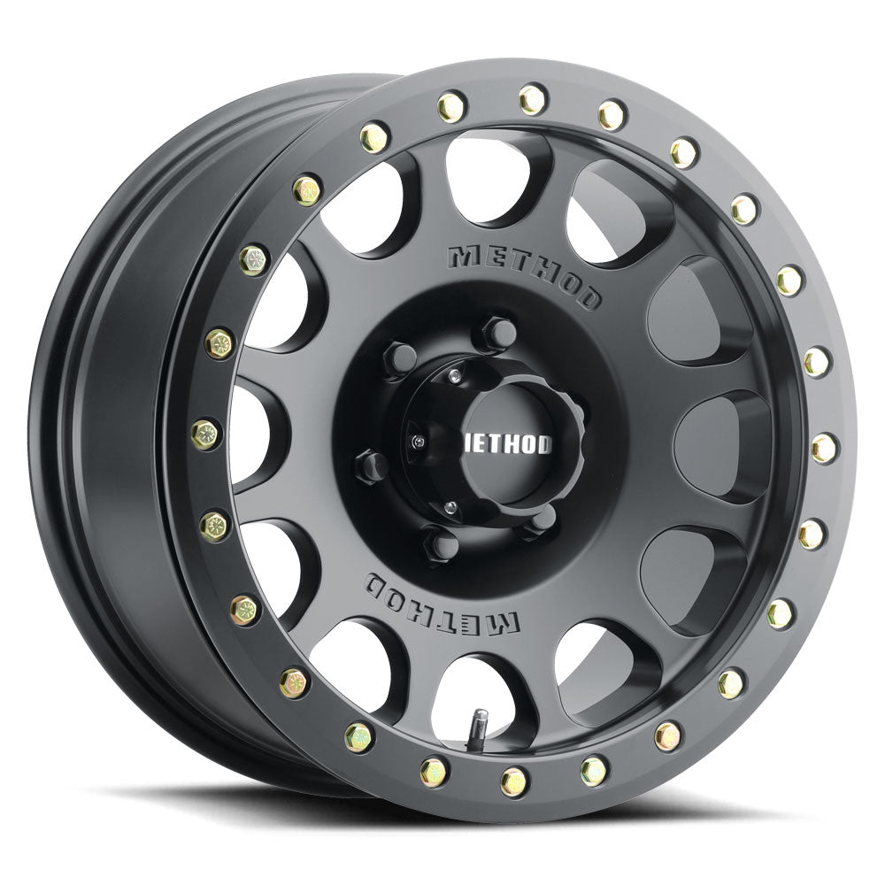 105 | Beadlock | Matte Black – MR10578560500B – Method Race Wheels