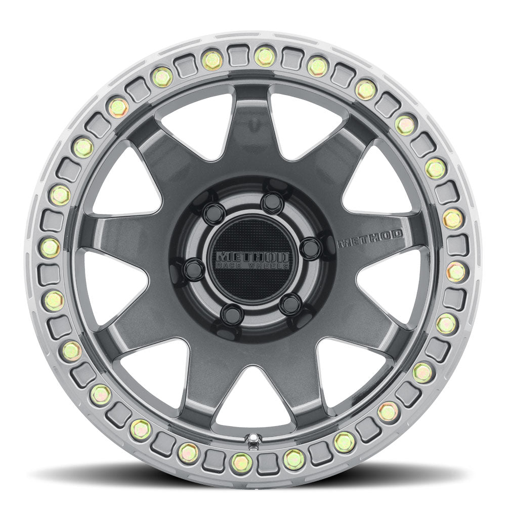 108 | Beadlock | Gloss Titanium – MR10879060844B – Method Race Wheels