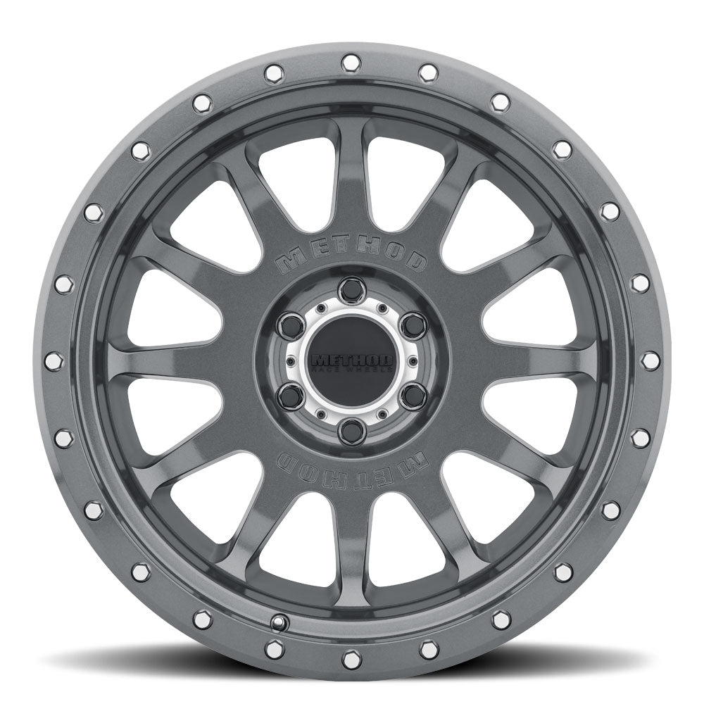 605 | NV | Gloss Titanium – MR60521060824N – Method Race Wheels