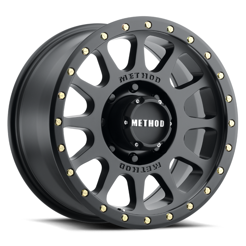 305 | NV | Matte Black – MR30578550500 – Method Race Wheels